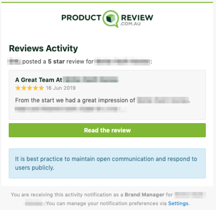 How do I respond to reviews? – ProductReview.com.au